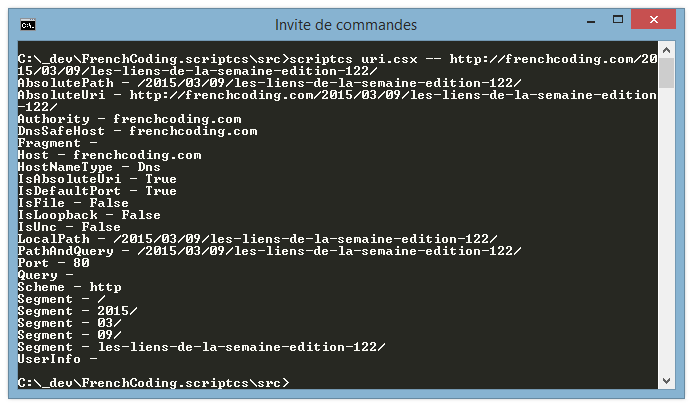 Utiliser scriptcs et C# pour analyser le contenu d’une URL en .NET – French Coding